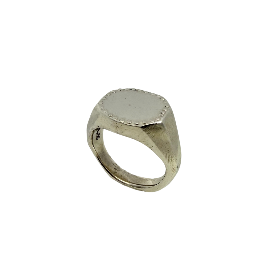 Hex Signet Ring – Made You Look Jewellery