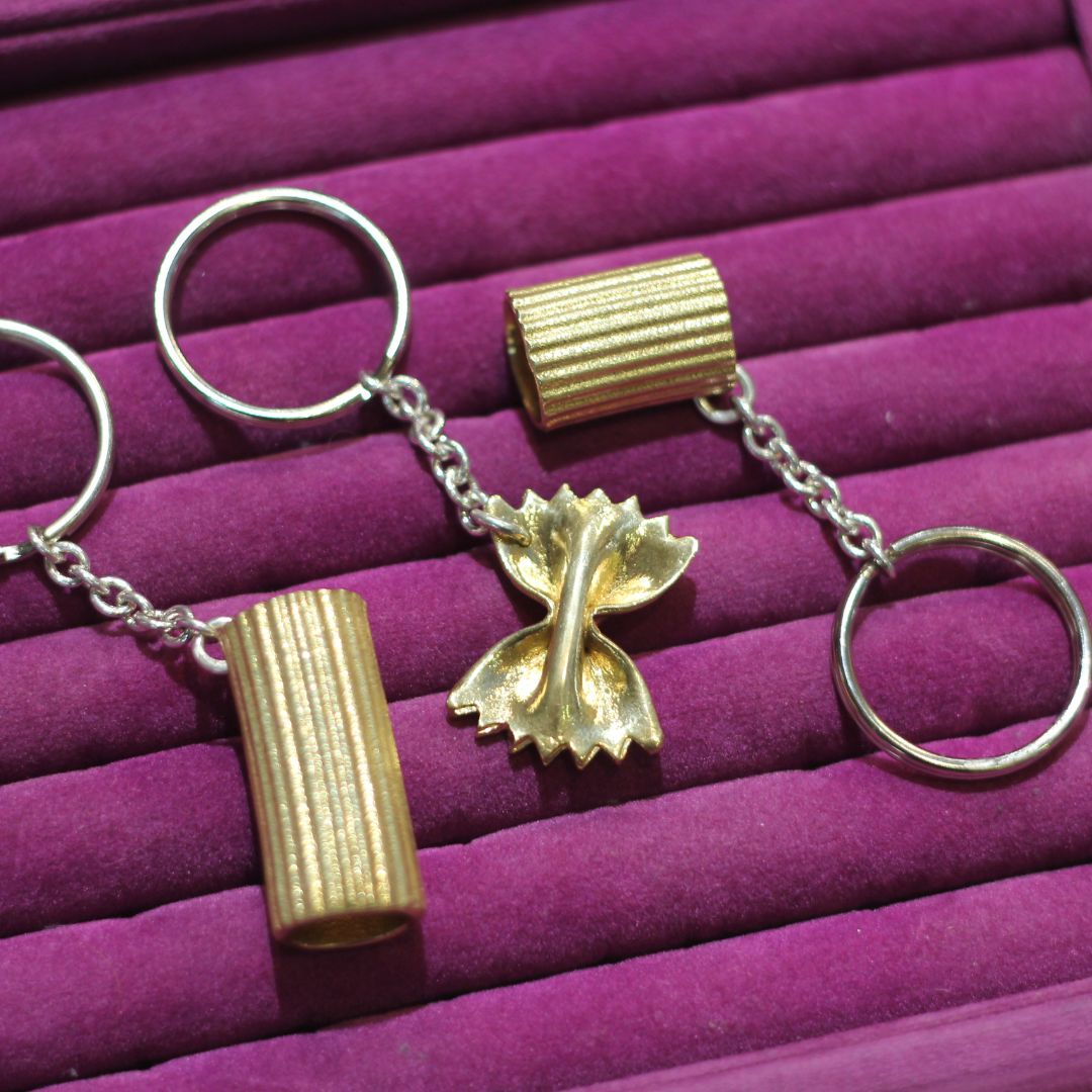 Brass Pasta Charm – Made You Look Jewellery
